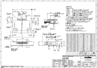 FFC / FPC Connectors Part - 527451096 | Molex