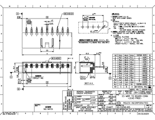 PCB Headers and Receptacles Part - 532580229 | Molex
