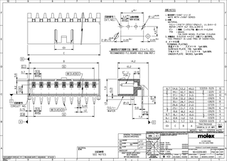PCB Headers and Receptacles Part - 532591029 | Molex
