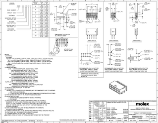 PCB Headers and Receptacles Part - 39301060 | Molex