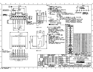 PCB Headers and Receptacles Part - 559350330 | Molex