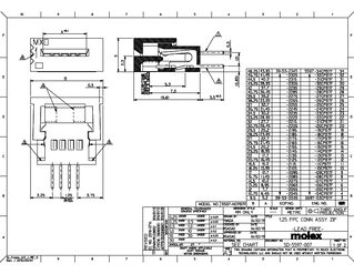 FFC / FPC Connectors Part - 39532045 | Molex