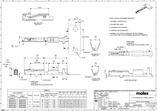 Crimp Terminals Part - 5600230721 | Molex