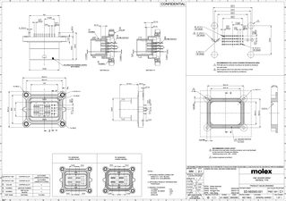 PCB Headers and Receptacles Part - 5600834803 | Molex