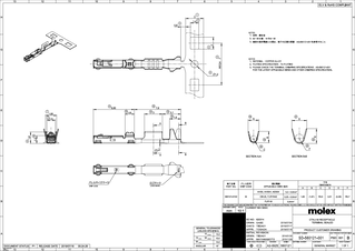 Crimp Terminals Part - 5601210102 | Molex