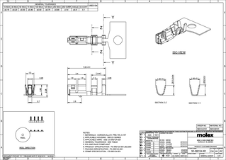 Crimp Terminals Part - 5601240101 | Molex