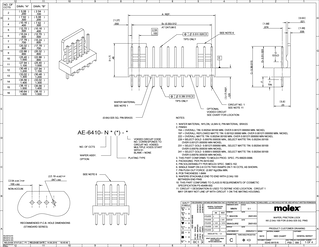 PCB Headers and Receptacles Part - 22272021 | Molex