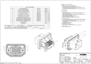 PCB Headers and Receptacles Part - 643341001 | Molex