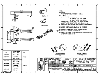 Crimp Terminals Part - 675810011 | Molex