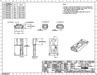 Connector Housings Part - 701075003 | Molex