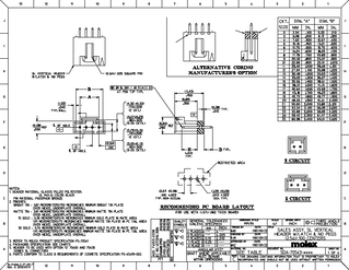 PCB Headers and Receptacles Part - 705430038 | Molex