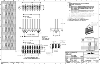 PCB Headers and Receptacles Part - 15910747 | Molex