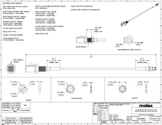 RF Cable Assemblies Part - 732300662 | Molex