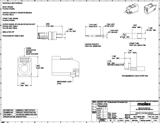 RF / Coaxial Connectors Part - 734036264 | Molex