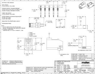 RF / Coaxial Connectors Part - 734036927 | Molex