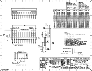 PCB Headers and Receptacles Part - 22057108 | Molex