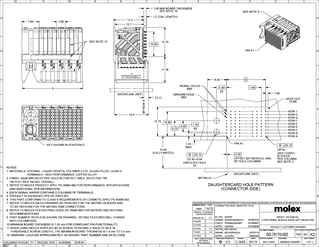 Backplane Connectors Part - 761703026 | Molex