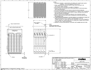 Backplane Connectors Part - 765301032 | Molex