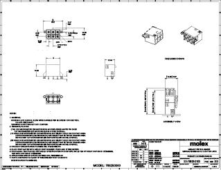 PCB Headers and Receptacles Part - 768290002 | Molex