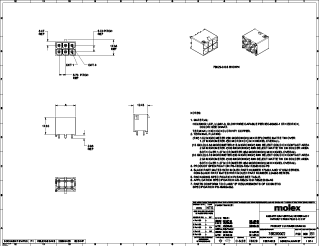 PCB Headers and Receptacles Part - 768290102 | Molex