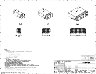 High-Speed I/O Connectors Part - 768661011 | Molex