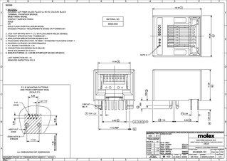 Modular Jacks and Plugs Part - 855035001 | Molex