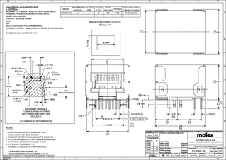 Modular Jacks and Plugs Part - 855055113 | Molex