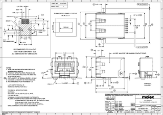 Modular Jacks and Plugs Part - 855437001 | Molex