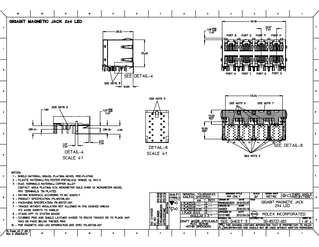 Modular Jacks and Plugs Part - 857271003 | Molex