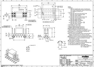 PCB Headers and Receptacles Part - 879209168 | Molex