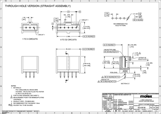 PCB Headers and Receptacles Part - 901362104 | Molex