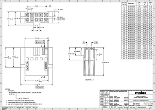 Connector Housings Part - 901600150 | Molex