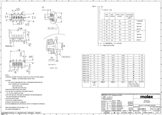 PCB Headers and Receptacles Part - 908140808 | Molex