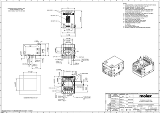 Modular Jacks and Plugs Part - 936263508 | Molex