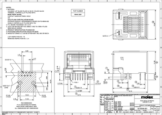 Modular Jacks and Plugs Part - 955402881 | Molex