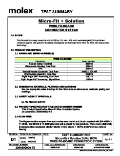 Connector Housings Part - 2064610800 | Molex