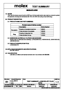 Connector Housings Part - 2064610400 | Molex
