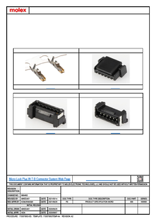 Connector Housings Part - 5055650501 | Molex