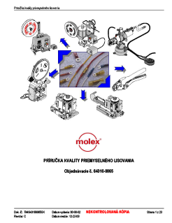 Crimp Presses and Crimp Hand Tools Part - 640010600 | Molex