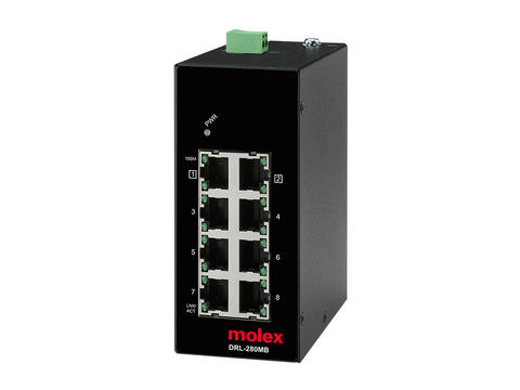 Industrial Ethernet Switches Part - 1120361001 | Molex