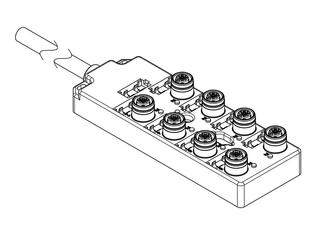Passive Distribution Boxes Part - 1202510002 | Molex