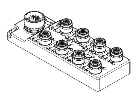 Passive Distribution Boxes Part - 1202510065 | Molex
