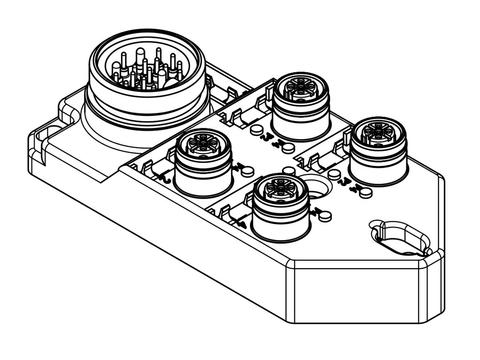 Passive Distribution Boxes Part - 1202510089 | Molex