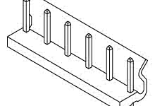 PCB Headers and Receptacles Part - 10634037 | Molex